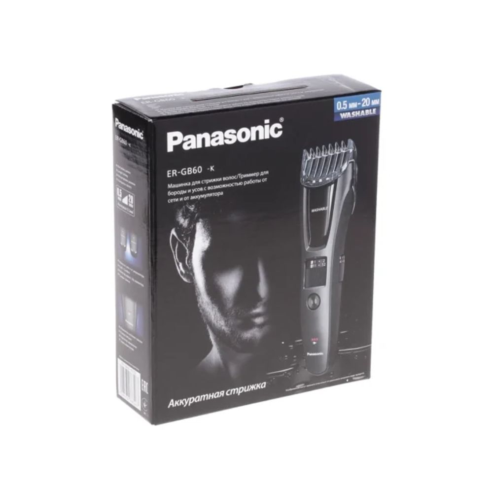 Panasonic ER-GB60-K520 Машинка для стрижки волос/триммер купить в Алматы