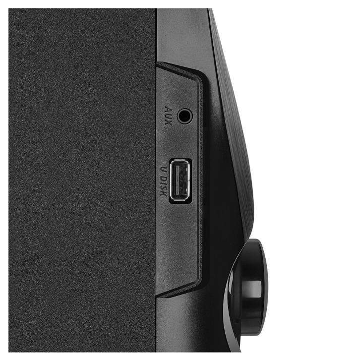 SVEN Колонки MS-315, черный (46W, Bluetooth, FM, USB, Display, RC ...