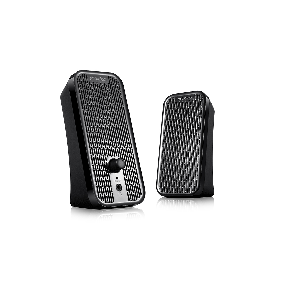 Колонки, Microlab, B55(13), 2.0, 4Вт (2Вт*2), USB (питание), Диапазон частот 80-18кГц, 3,5 ...