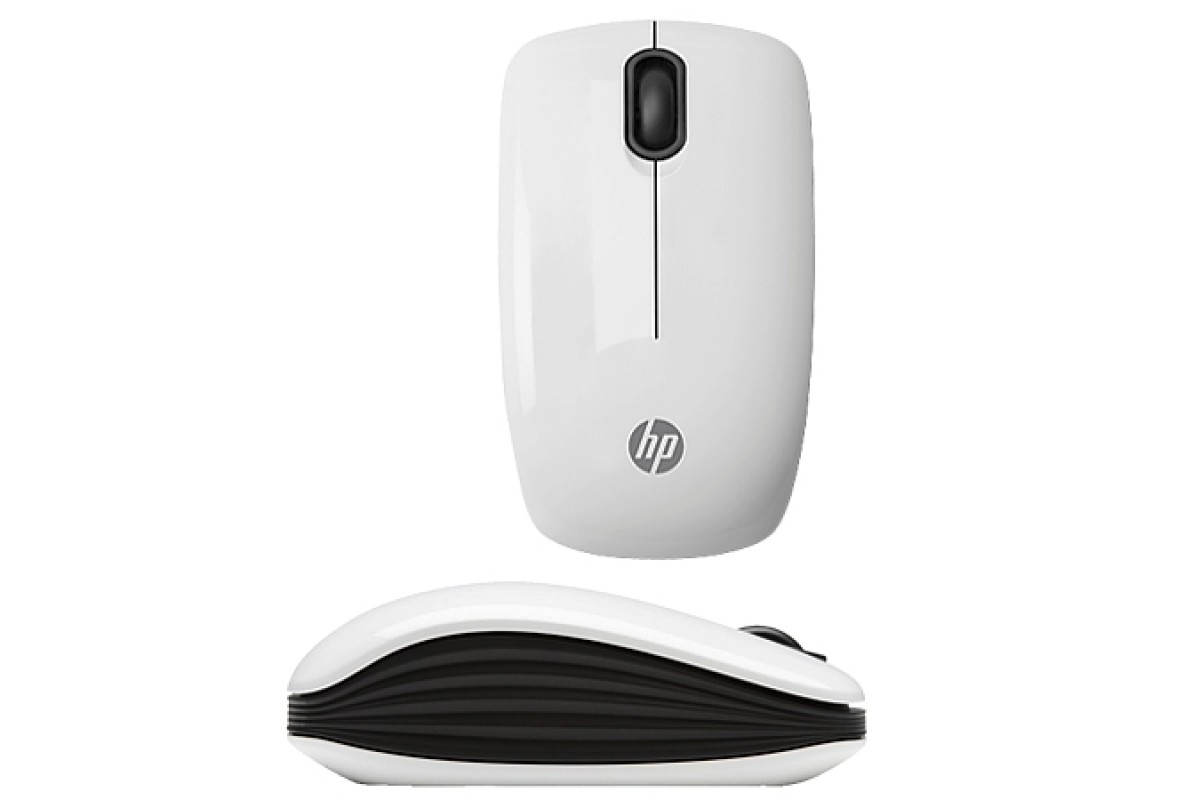 Беспроводная оптическая мышь HP Z3200 Wireless Mouse, 1600dpi, White ...