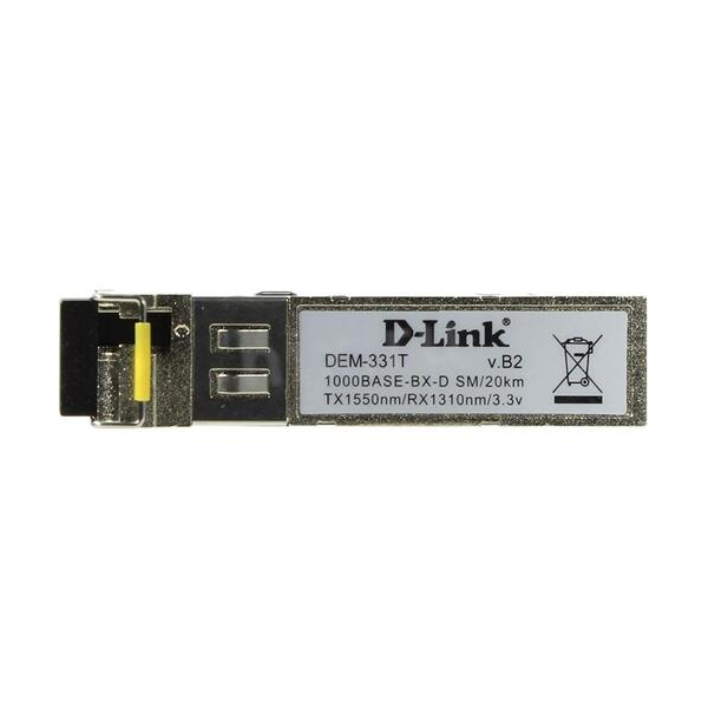 D-Link DEM-331T/20KM/A1A Трансивер SFP одномод 20 км WDM купить в Алматы
