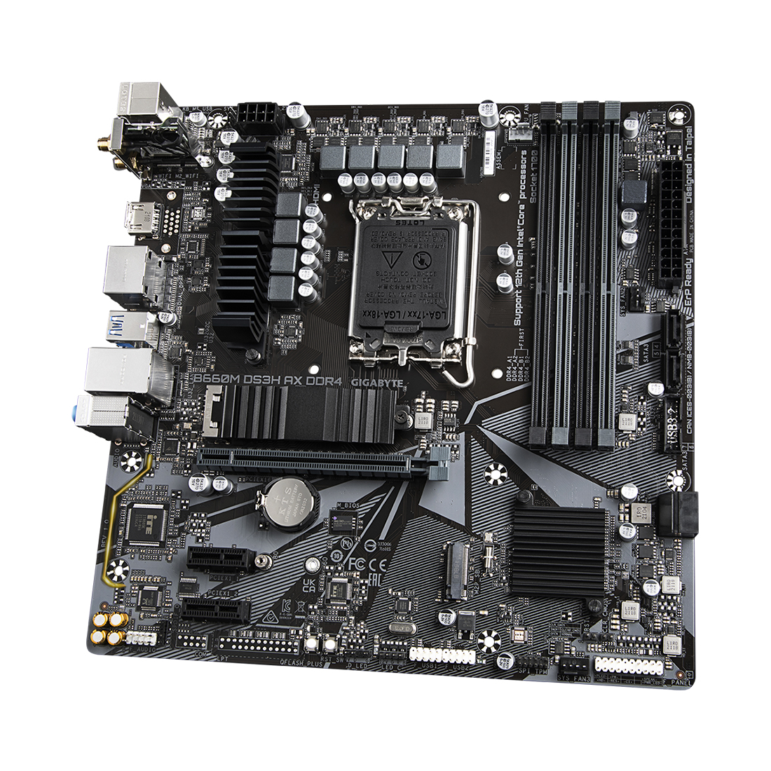 Материнская плата Gigabyte B660M DS3H AX DDR4 купить в Алматы